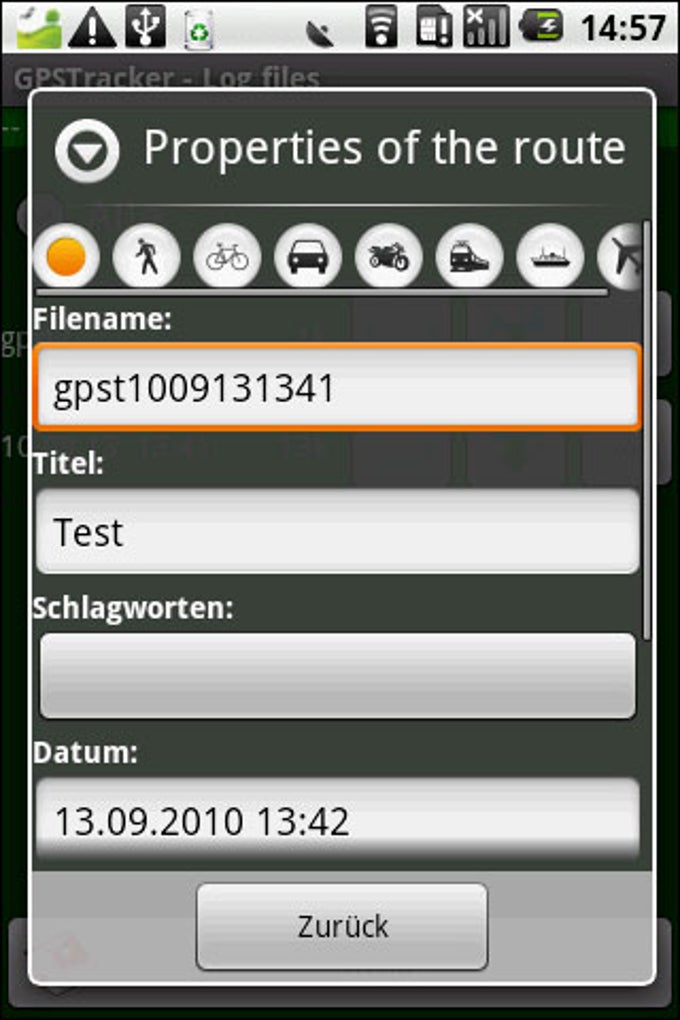 GPSTracker APK für Android - Download
