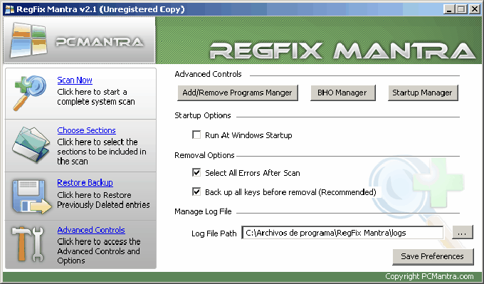 RegFix Mantra - Download
