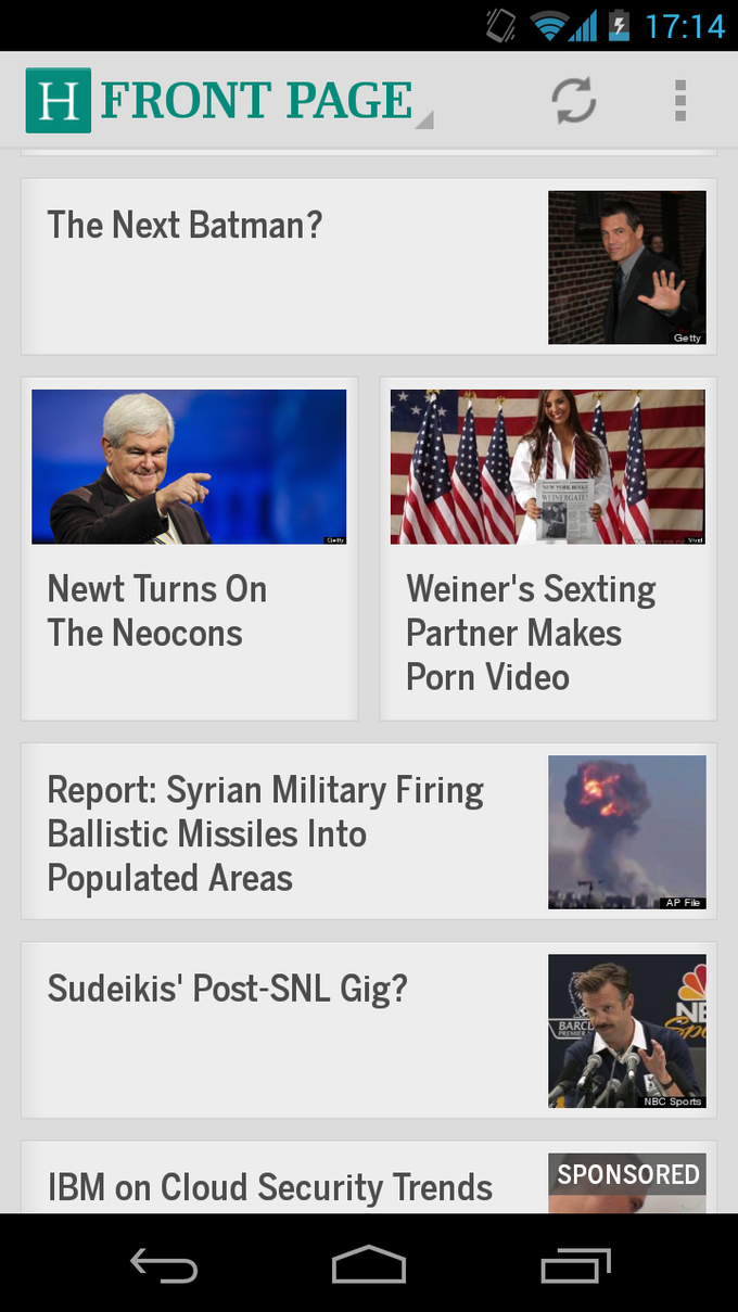 Le Huffington Post pour Android - Télécharger