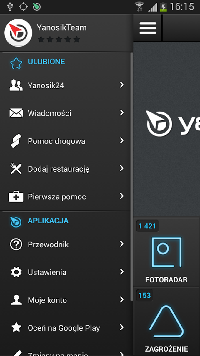 Yanosik APK na Android - Download