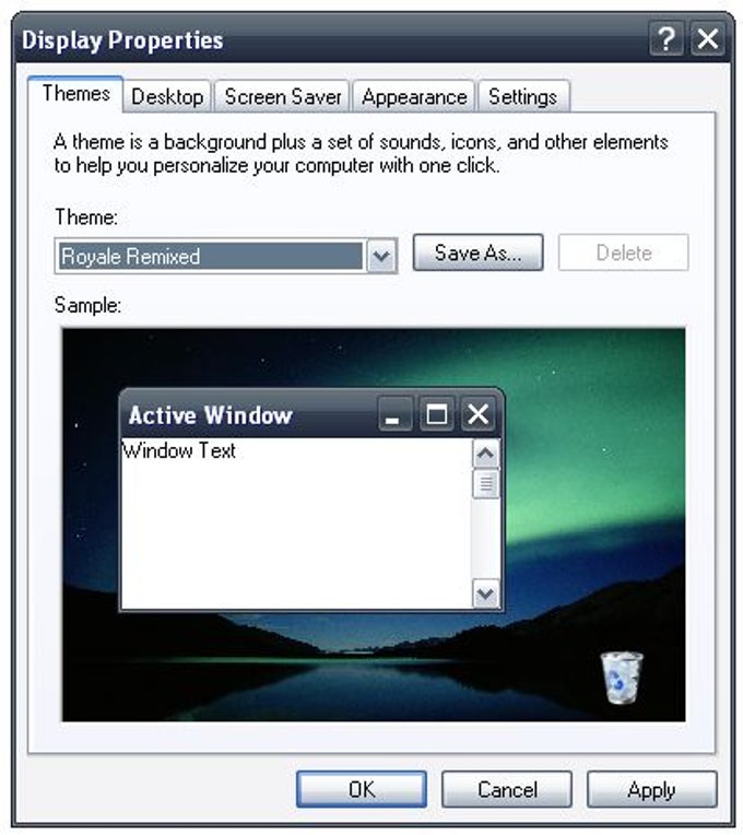 Royale Remixed Theme - Download