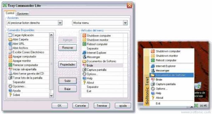 Tray Commander Lite - Download