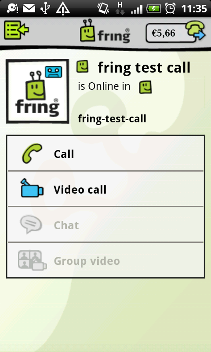 Fring APK para Android - Descargar