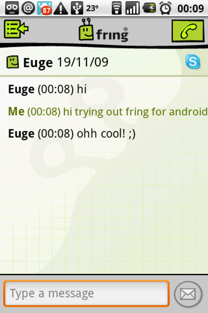 Fring para Android - Descargar