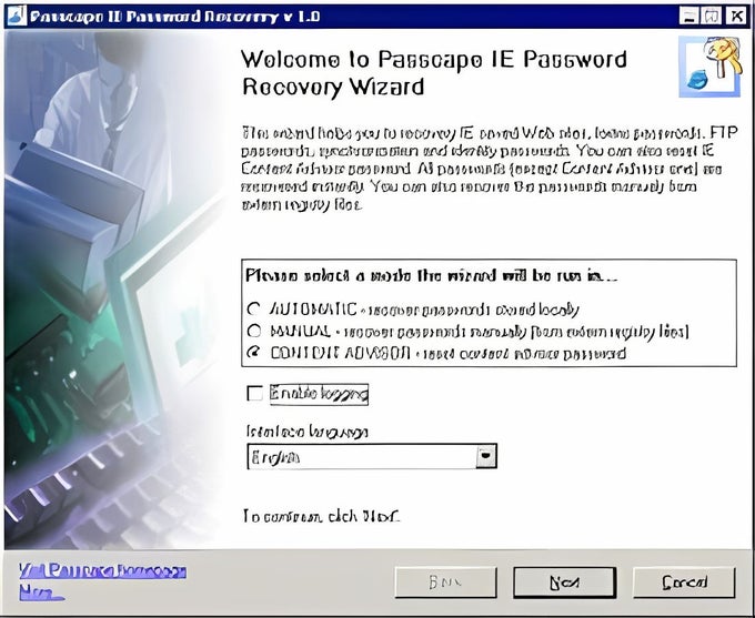 Internet Explorer Password Recovery - Download