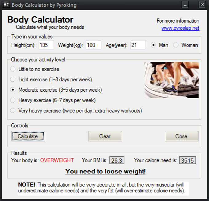 Body Mass Index Calculator - Download