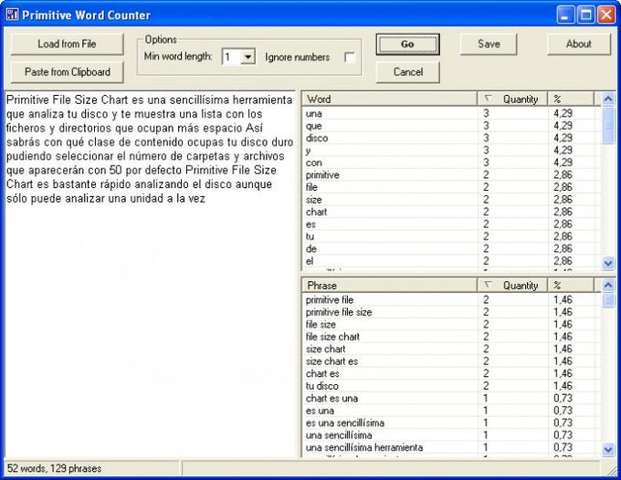 Primitive Word Counter - Descargar