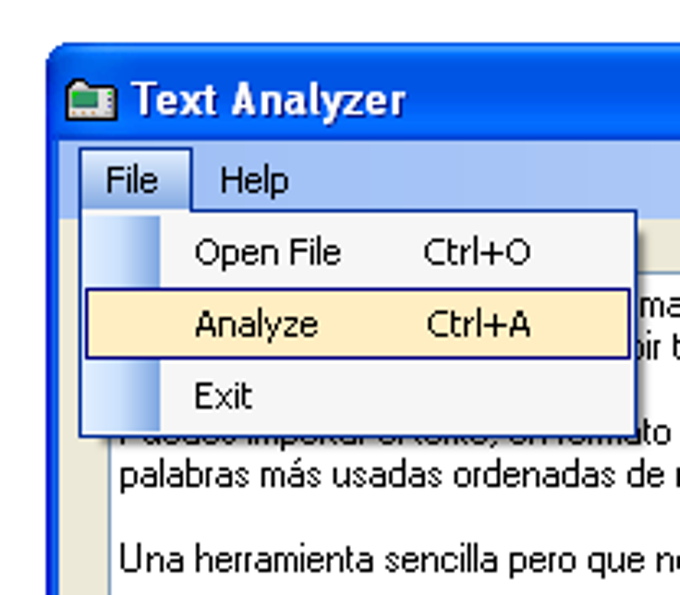 Text Analyzer - Descargar