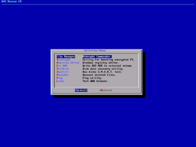 AVG Rescue USB - Descargar