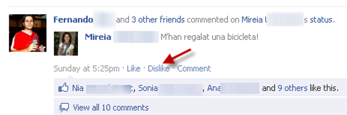 Facebook Dislike - Descargar