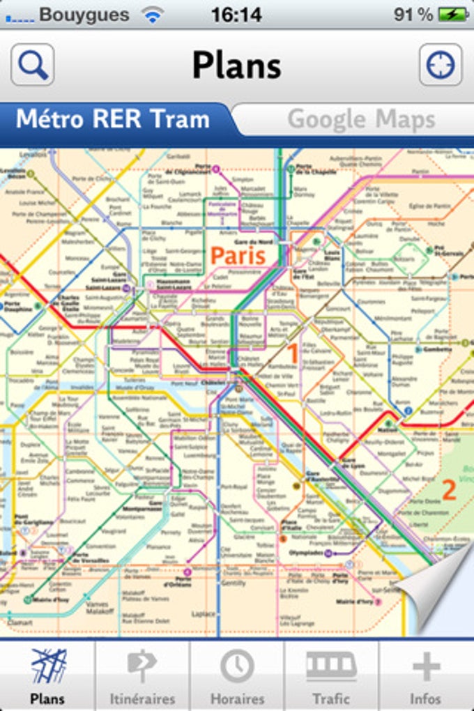 RATP pour iPhone - Télécharger