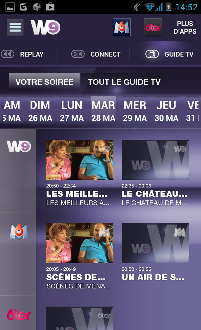 W9 pour Android - Télécharger
