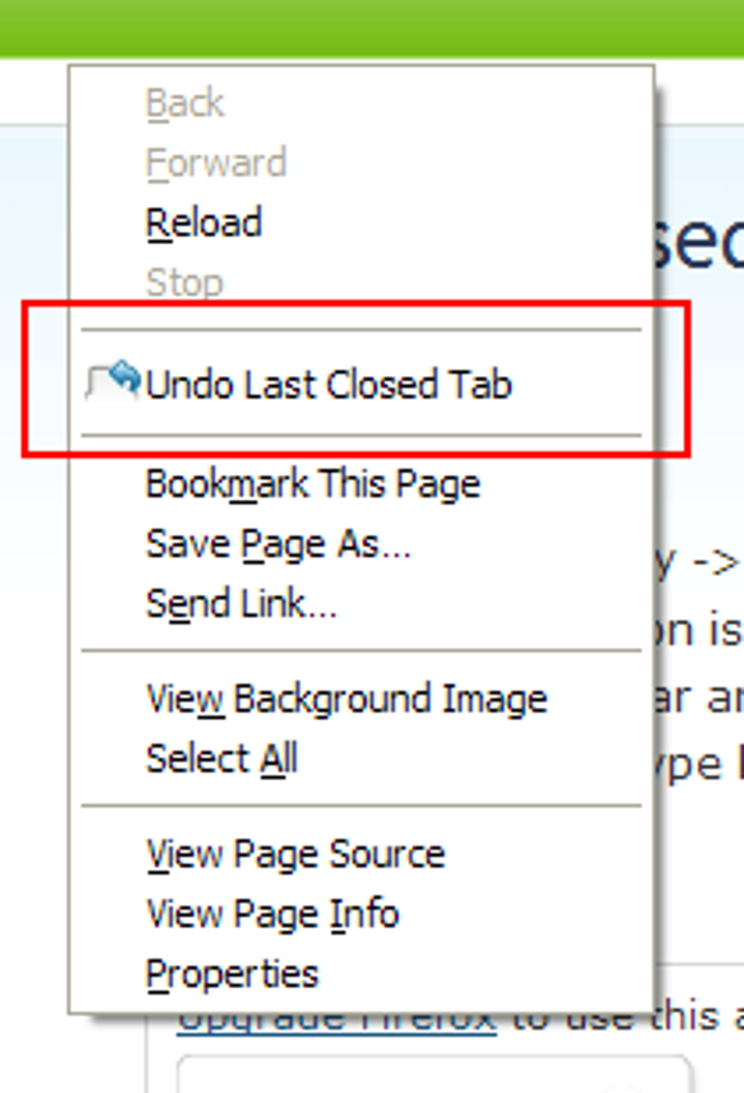 Undo Closed Tabs Button - Download Undo Closed Tabs Button - Download