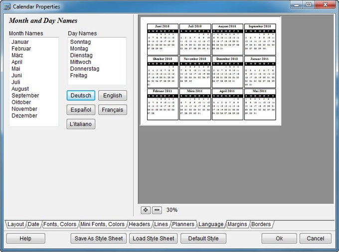 Calendar Builder - Download