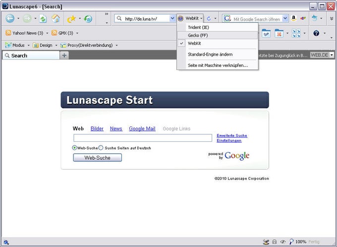 Lunascape - Download