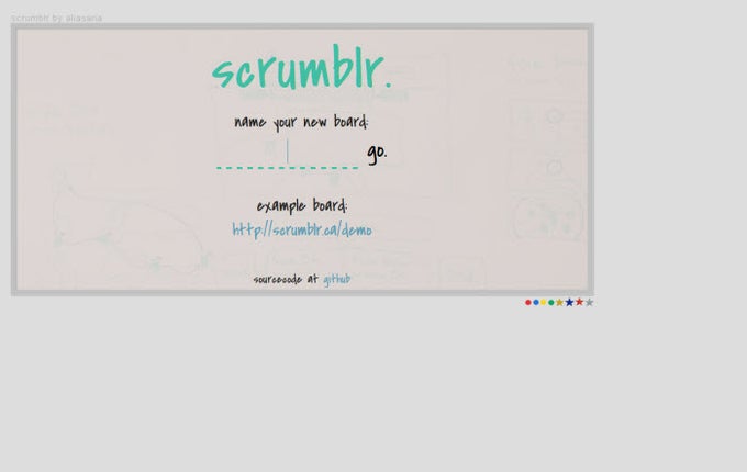 Scrumblr Online
