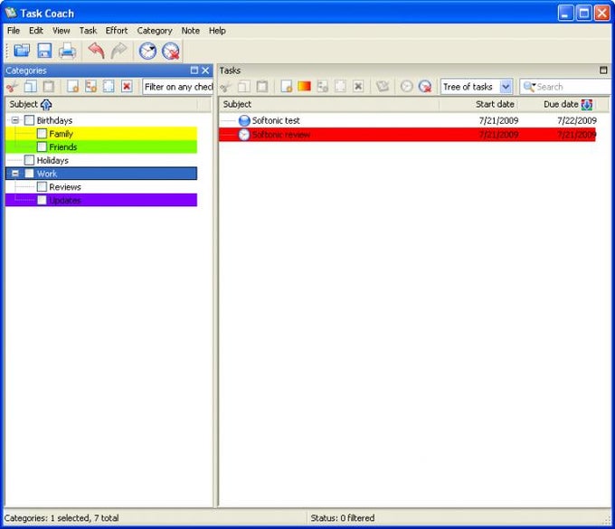 Task Coach Portable - Download