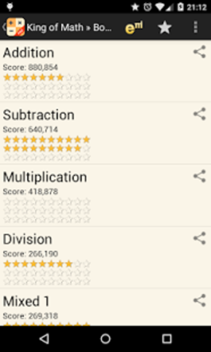 King of Math for Android - Download