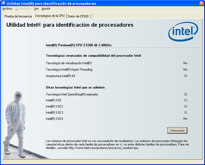 Intel Processor Identification Utility - Descargar