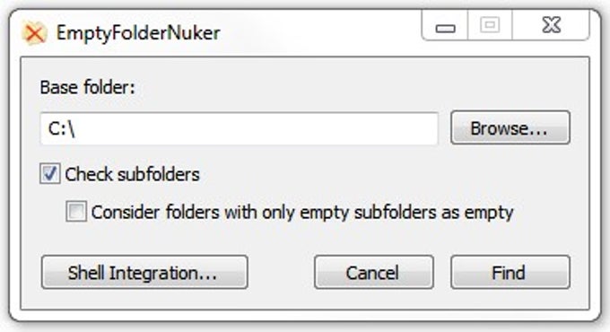 Empty Folder Nuker - Télécharger