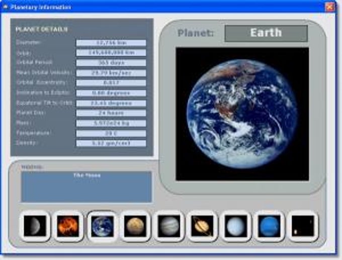 Solar System 3D Simulator - Download