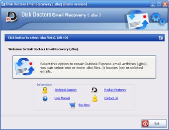 Outlook Express Email Recovery Software - Descargar