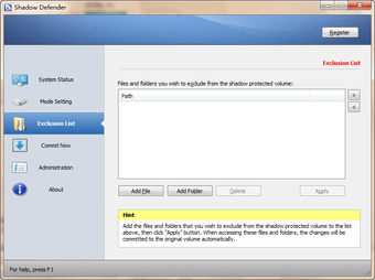 Shadow Defender - Descargar
