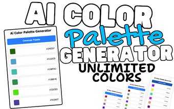 Ai Color Palette Generator para Google Chrome - Extensión Descargar