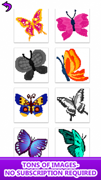 Butterfly Color by Number - Pixel Art Sandbox Draw APK for Android ...