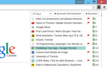 Temporary Bookmarks for Google Chrome - Extension Download
