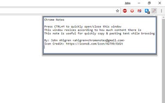 Chrome Notes for Google Chrome - 拡張機能 無料・ダウンロード