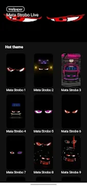 Strobo Mata Live Wallpaper para Android - Download