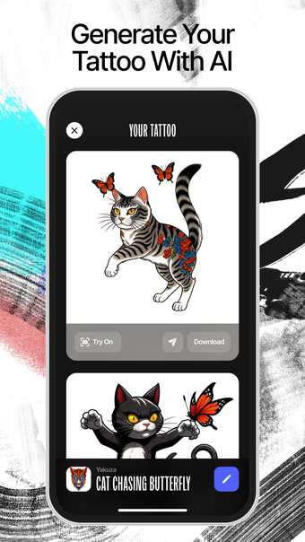 Ink AI - Tattoo generator for iPhone - Download