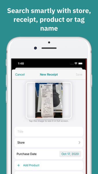 Receipts Co:Smart Scan Search for iPhone - Download