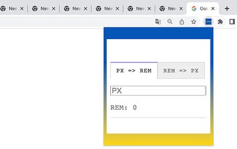 PX => REM; REM => PX for Google Chrome - Extension Download