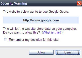 Google Gears - Télécharger