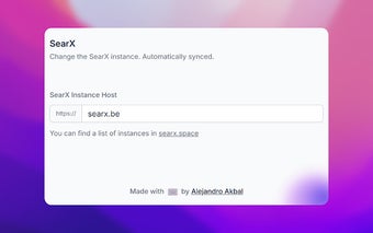SearX Search Provider for Google Chrome - Extension Download