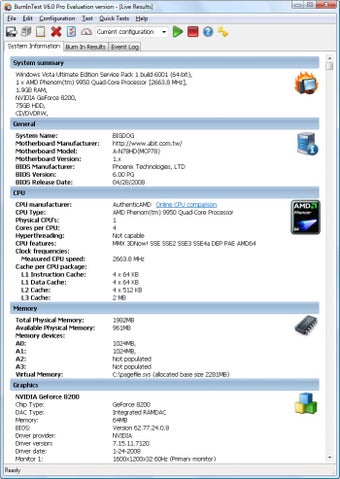 Passmark BurnInTest - Descargar