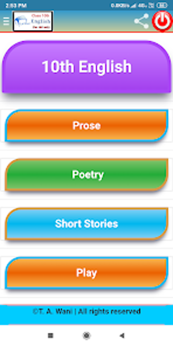Android I in English Notes For 10th JK ndir Android I in English Notes For 10th JK ndir