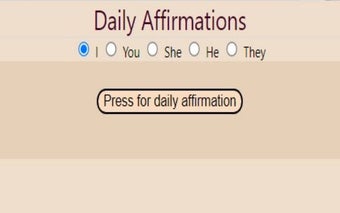 Daily Affirmation pour Google Chrome - Extension Télécharger