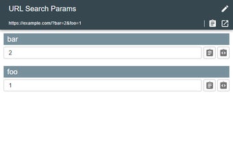 URL Search Params for Google Chrome - 拡張機能 無料・ダウンロード