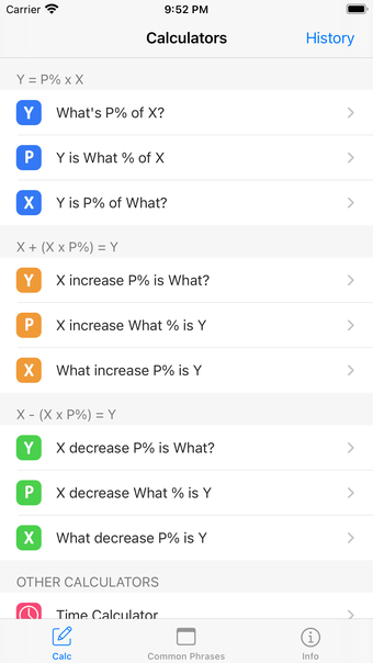Percentage Calculator Percent for iPhone - 無料・ダウンロード