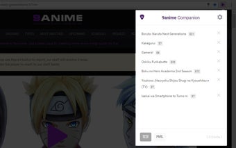 9anime Companion for Google Chrome - Extension Download