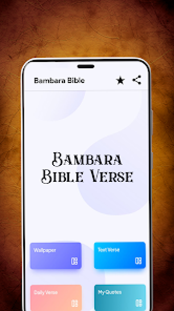 Bambara Bible - Verses na Android - Download