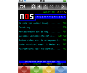 NOS Teletekst voor iPhone - Download