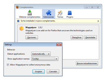 Wappalyzer - Descargar