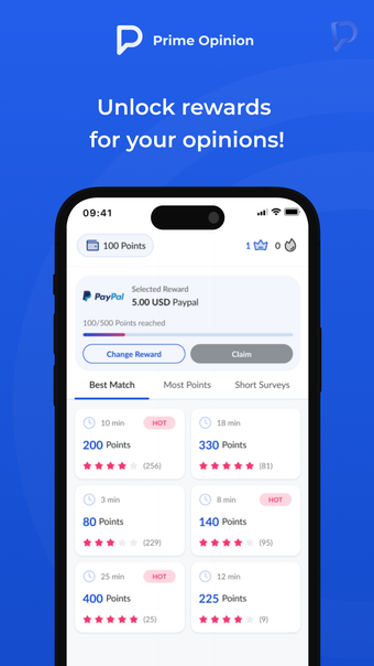Prime Opinion - Paid Surveys for iPhone - Download
