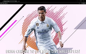 Cristiano Ronaldo CR7 - Live Wallpaper para Google Chrome - Extensão Download