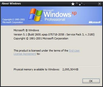 Windows XP Service Pack 3 (Windows) - Télécharger