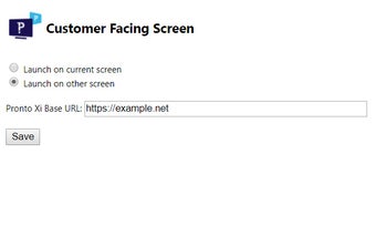 Customer Facing Screen for Google Chrome - Extension Download